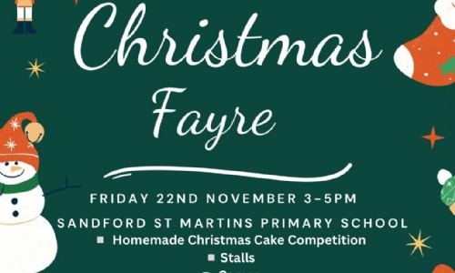 Sandford St Martin's Primary School - Christmas Fayre